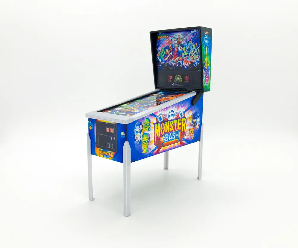 Miniature Pinball Machine by soulrider911 MakerWorld: Download Free 3D ...