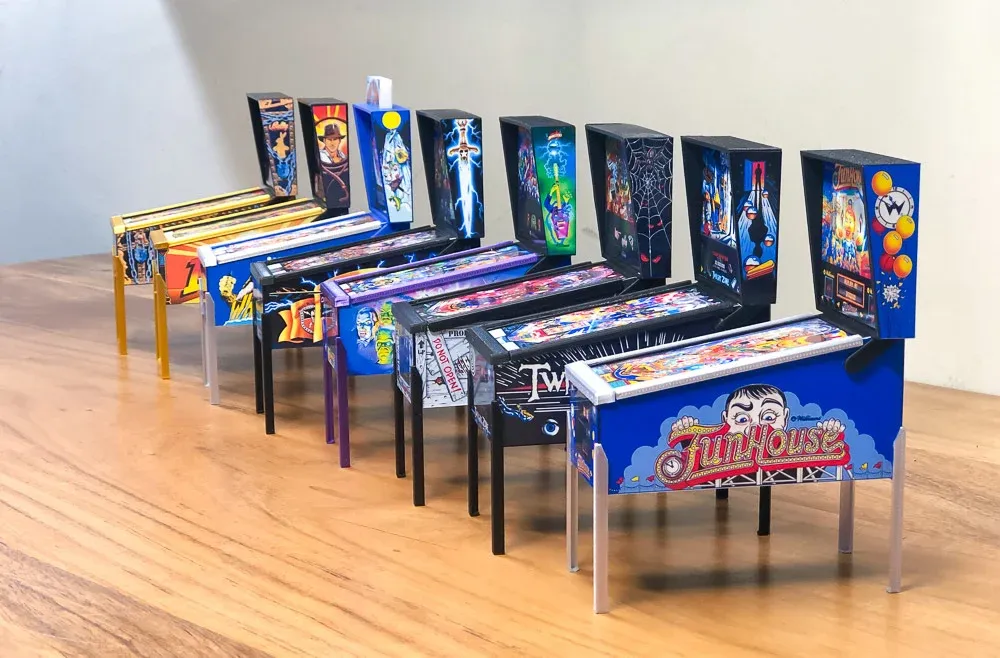 Miniature Pinball Machine by soulrider911 MakerWorld: Download Free 3D ...