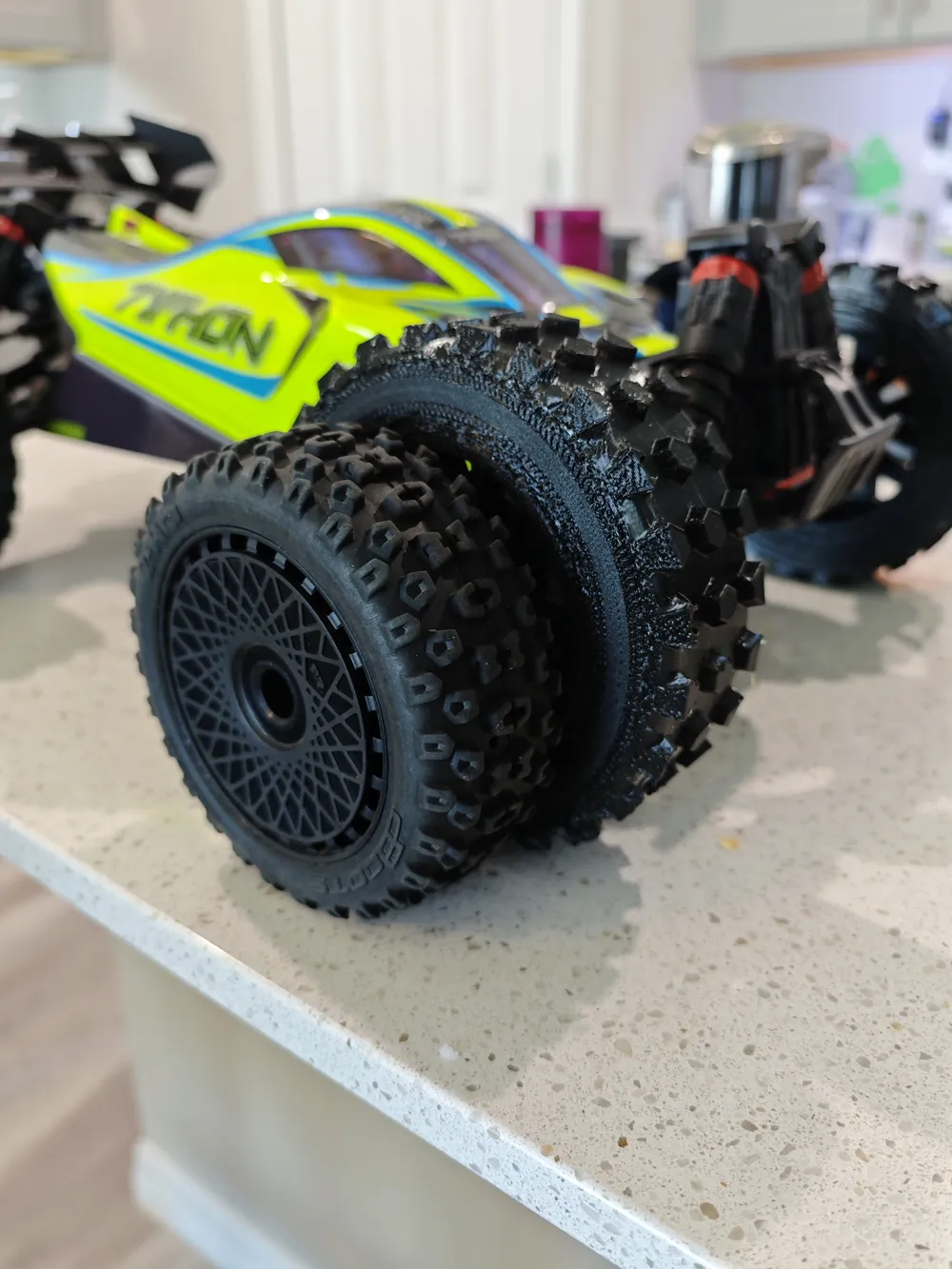 RC Car Tire for 17mm Hex Wheel - Free 3D Print Model - MakerWorld