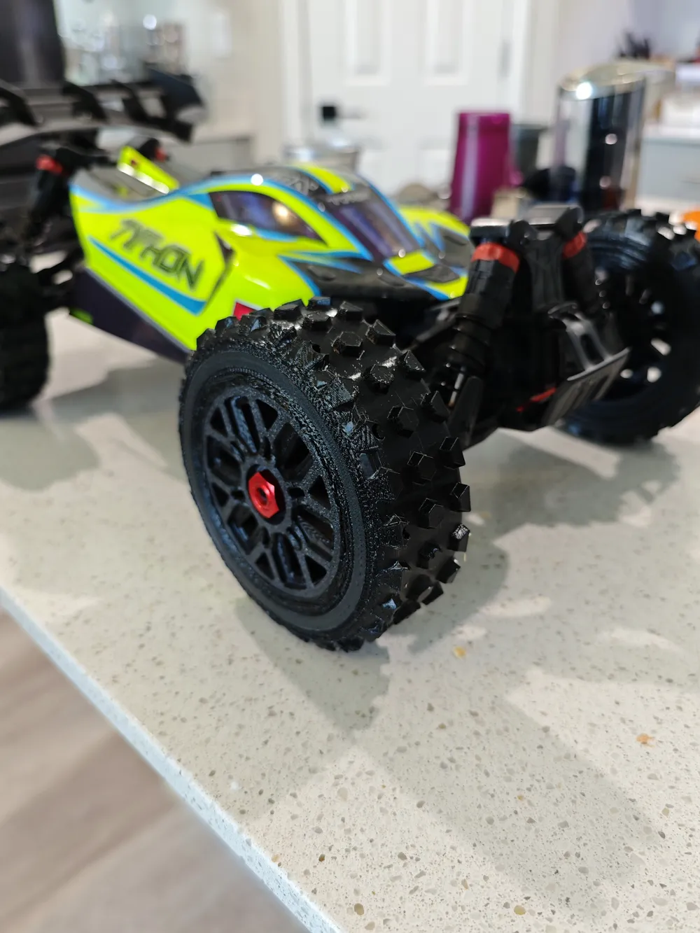 RC Car Tire for 17mm Hex Wheel - Free 3D Print Model - MakerWorld