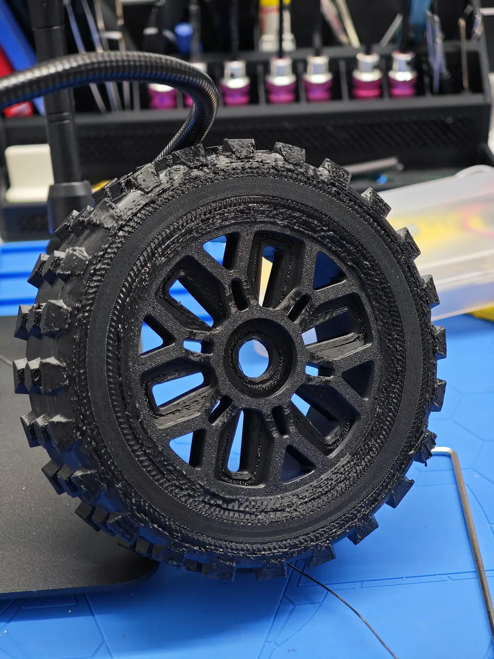 RC Car Tire for 17mm Hex Wheel - Free 3D Print Model - MakerWorld