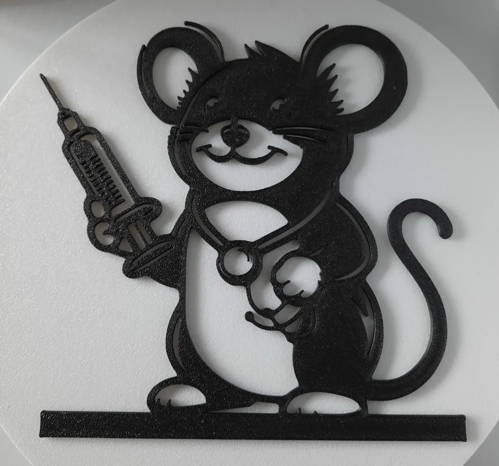 Mouse Doctor (Shadow Image) by bbbarny - MakerWorld