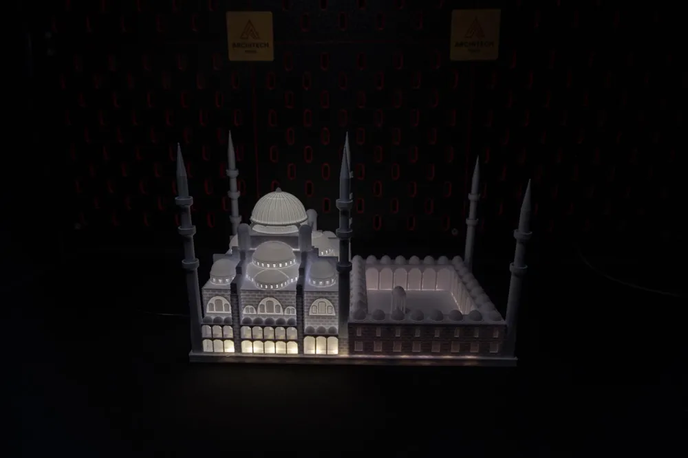 Blue Mosque - Sultanahmet Camii by ArchiTech MakerWorld: Download Free 3D Models
