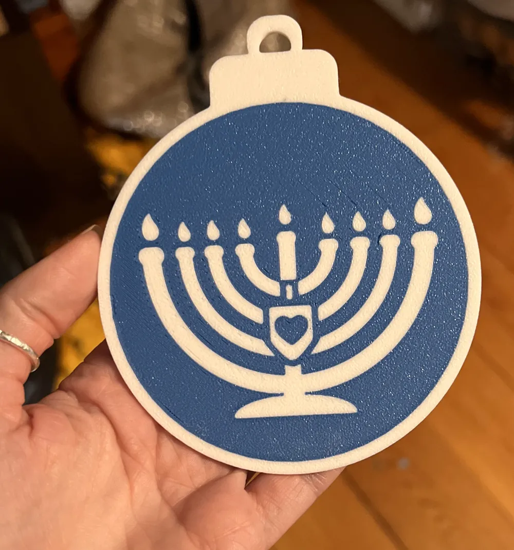 Hanukkah decoration by StudBuffin - MakerWorld
