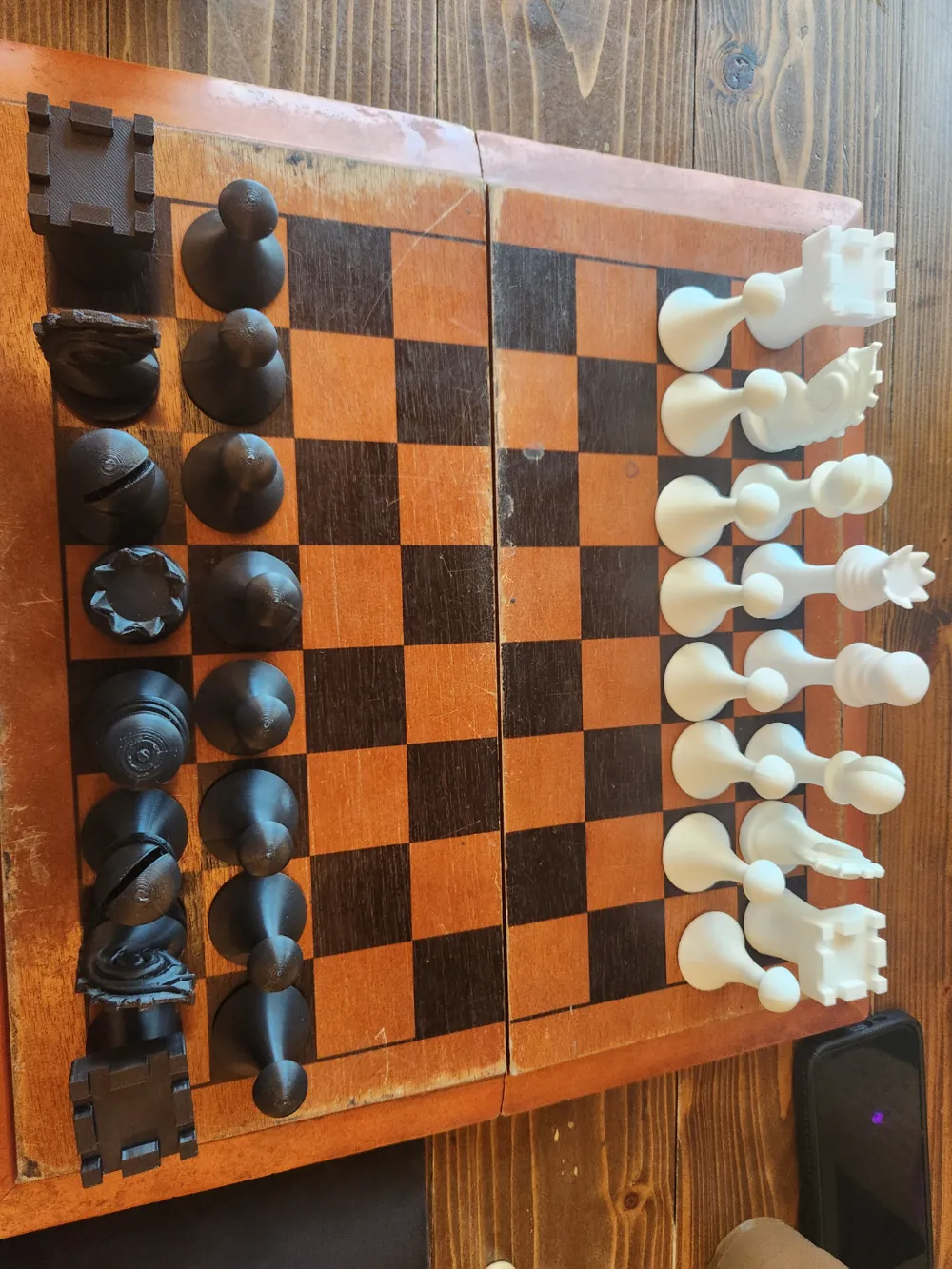 Marcel Duchamp Chess Set - Modified For Weights Remixed by A1 Designs ...