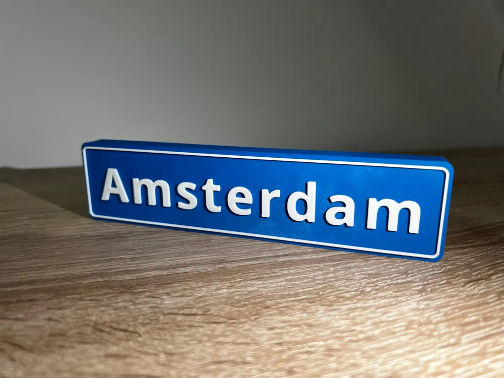 Amsterdam & Rotterdam City signs by Steven - MakerWorld