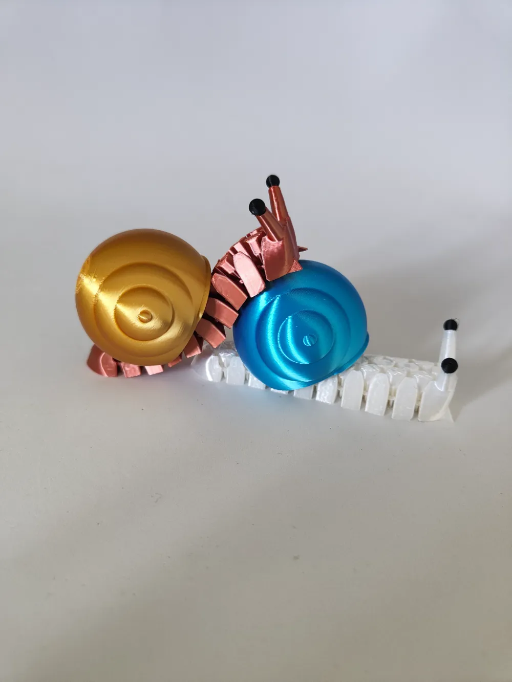 tender flexible snail, articulated - Free 3D Print Model - MakerWorld