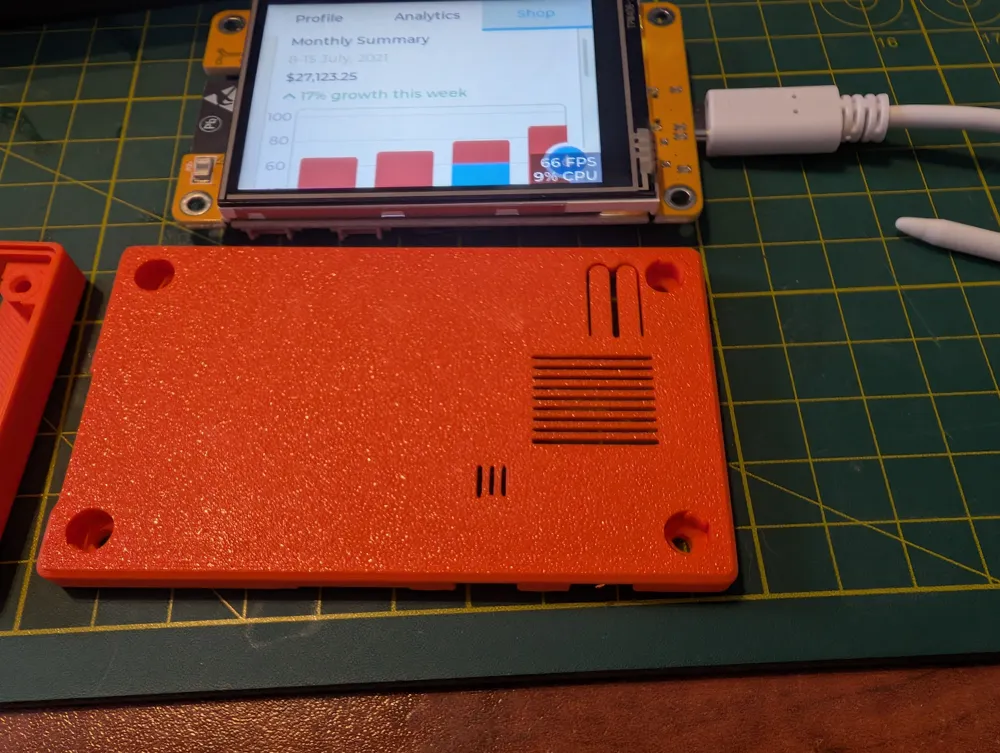 Cheap Yellow Display USB-C enclosure with pen Remixed by el_pablo ...