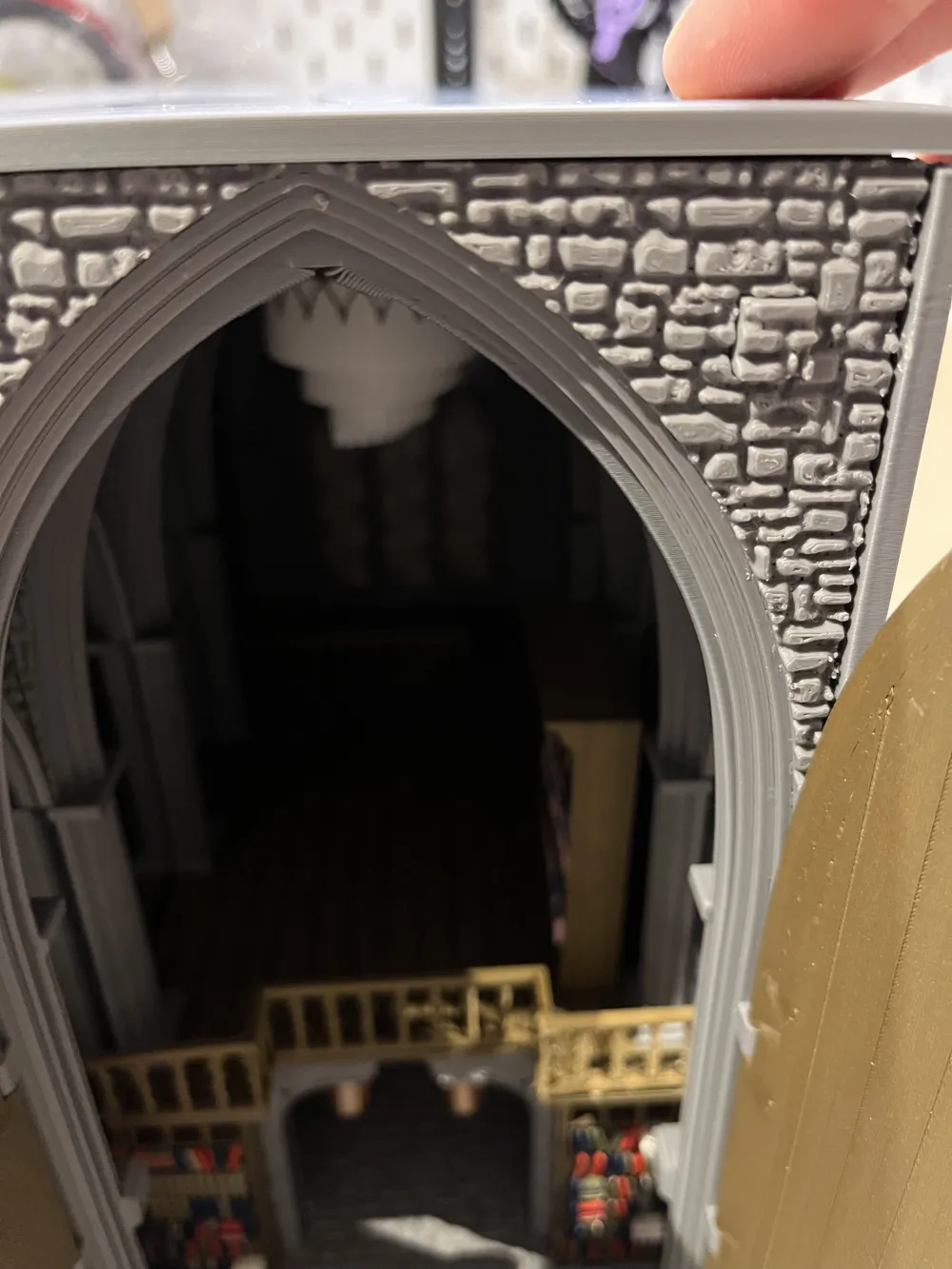 Gothic Enchanted Library – Book Nook - Free 3D Print Model - MakerWorld