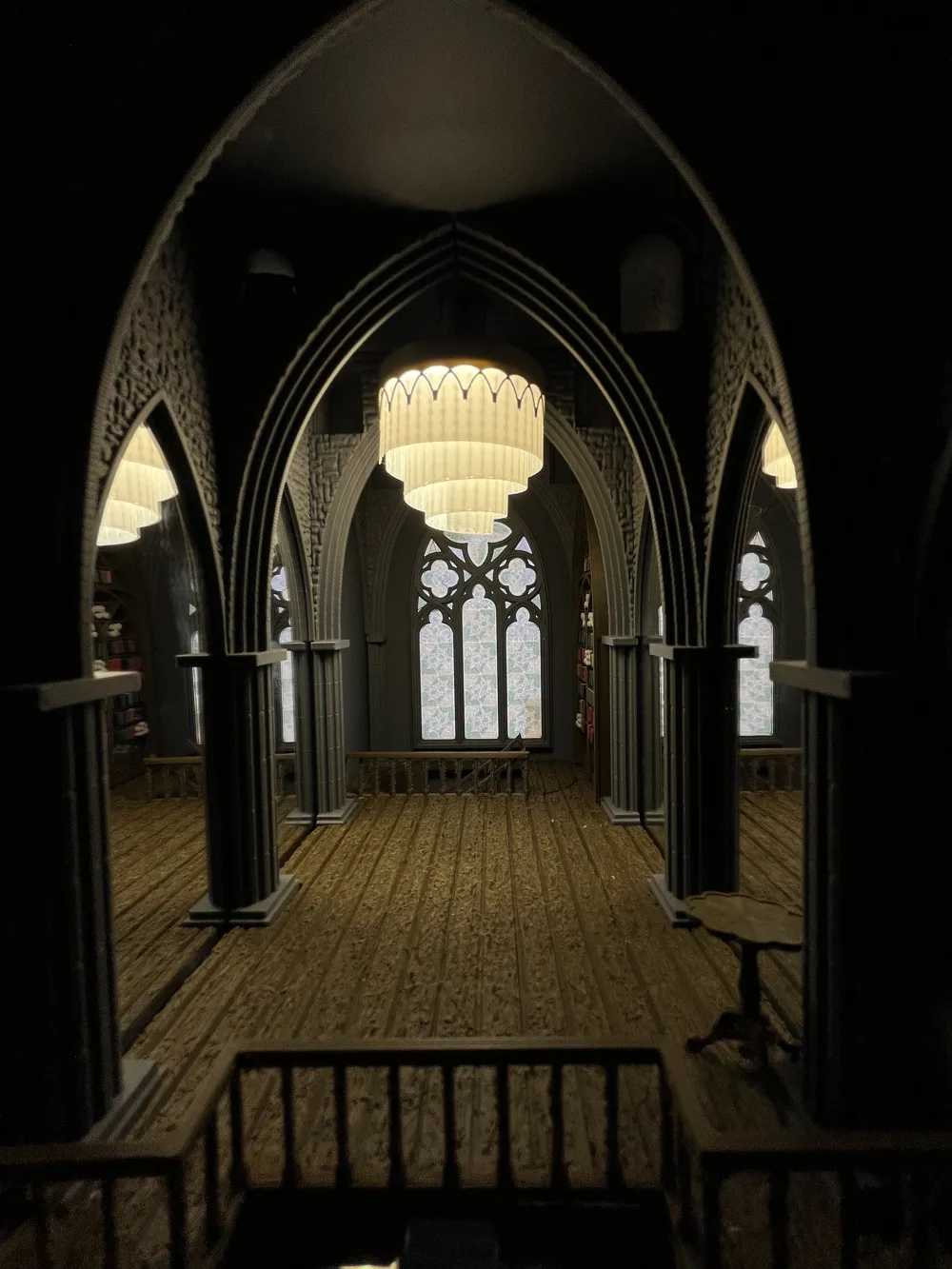 Gothic Enchanted Library – Book Nook - Free 3D Print Model - MakerWorld