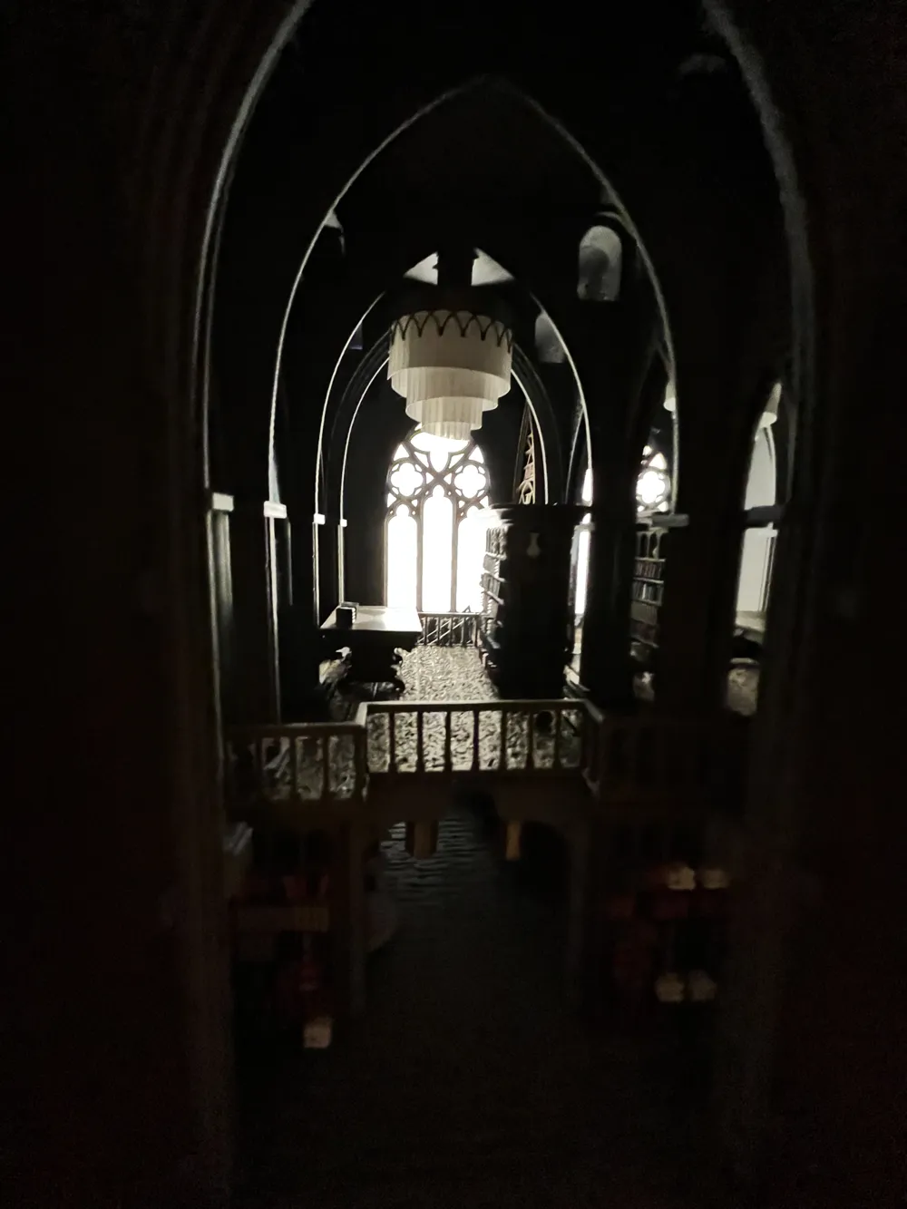 Gothic Enchanted Library – Book Nook - Free 3D Print Model - MakerWorld
