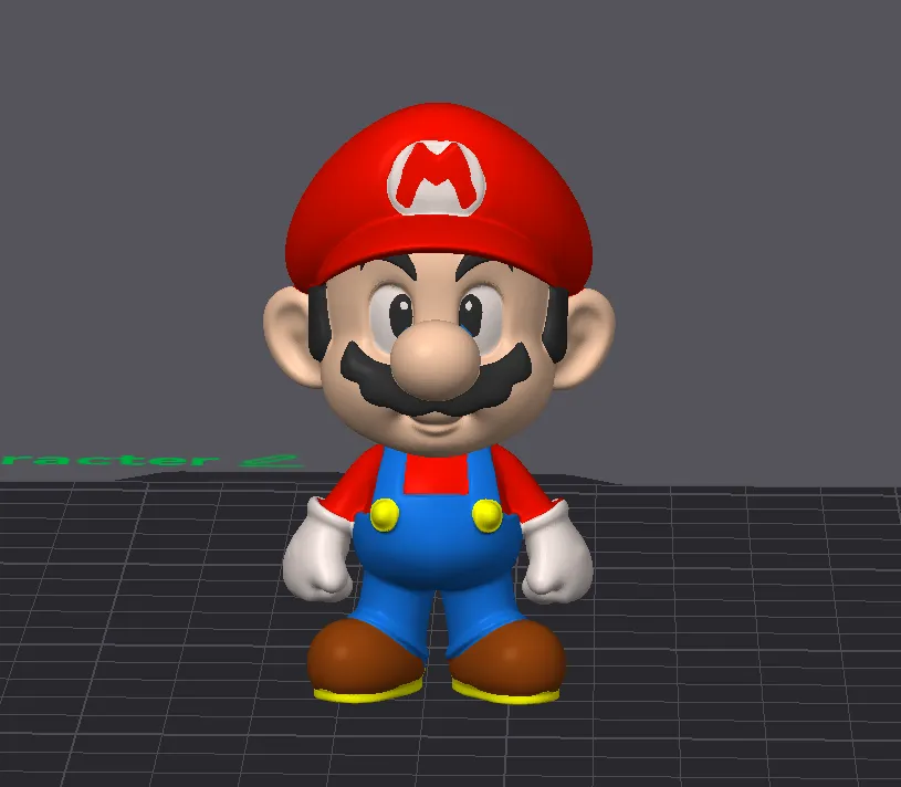 Super Mario 3D Model – A Colorful Figure by Ryan MakerWorld: Download ...