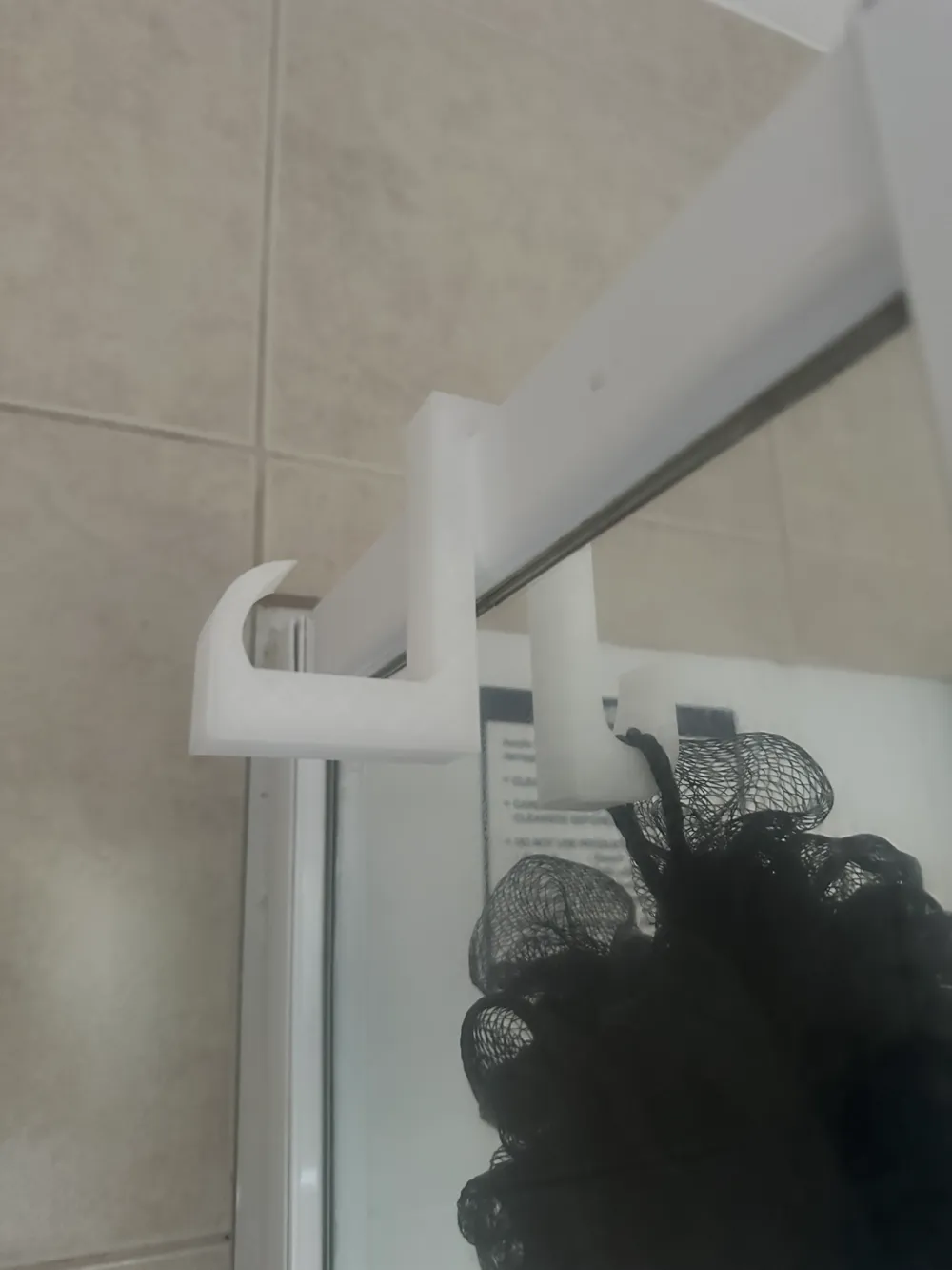 Shower Hook for Showers with 28mm Ledge on top by 3DNZ1 - MakerWorld