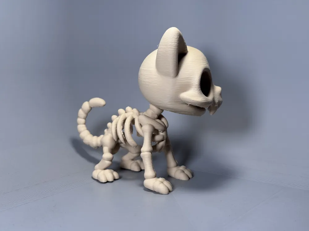 CHIBI SKELE CAT! by CorwineCustoms.3D LLC MakerWorld: Download Free 3D ...