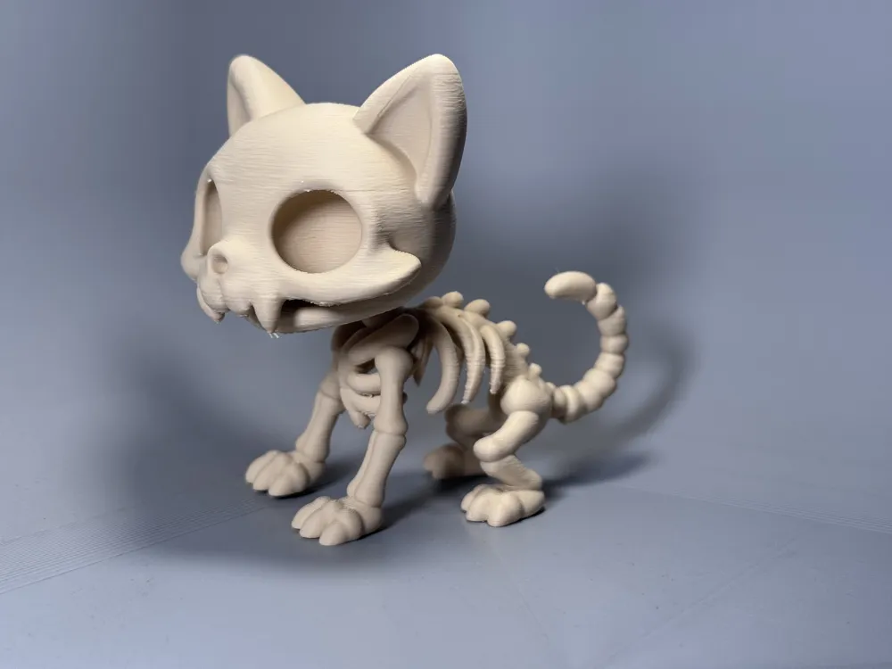 CHIBI SKELE CAT! by CorwineCustoms.3D LLC MakerWorld: Download Free 3D ...