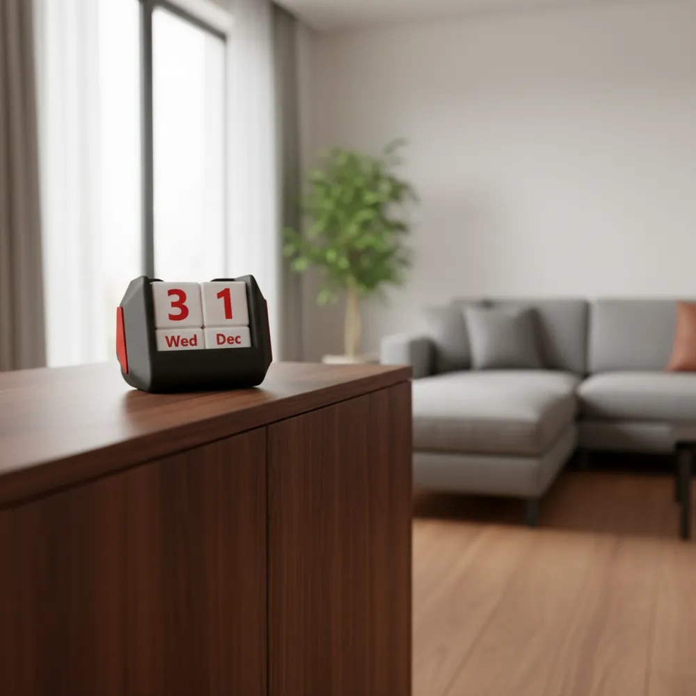 Perpetual Cube Calendar [GER & ENG] - Free 3D Print Model - MakerWorld