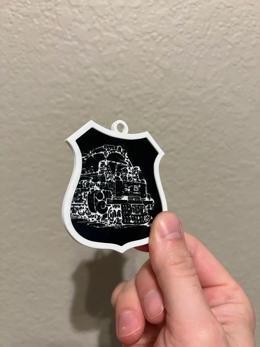 Big Boy Train Shield Christmas Ornament by themapster MakerWorld ...