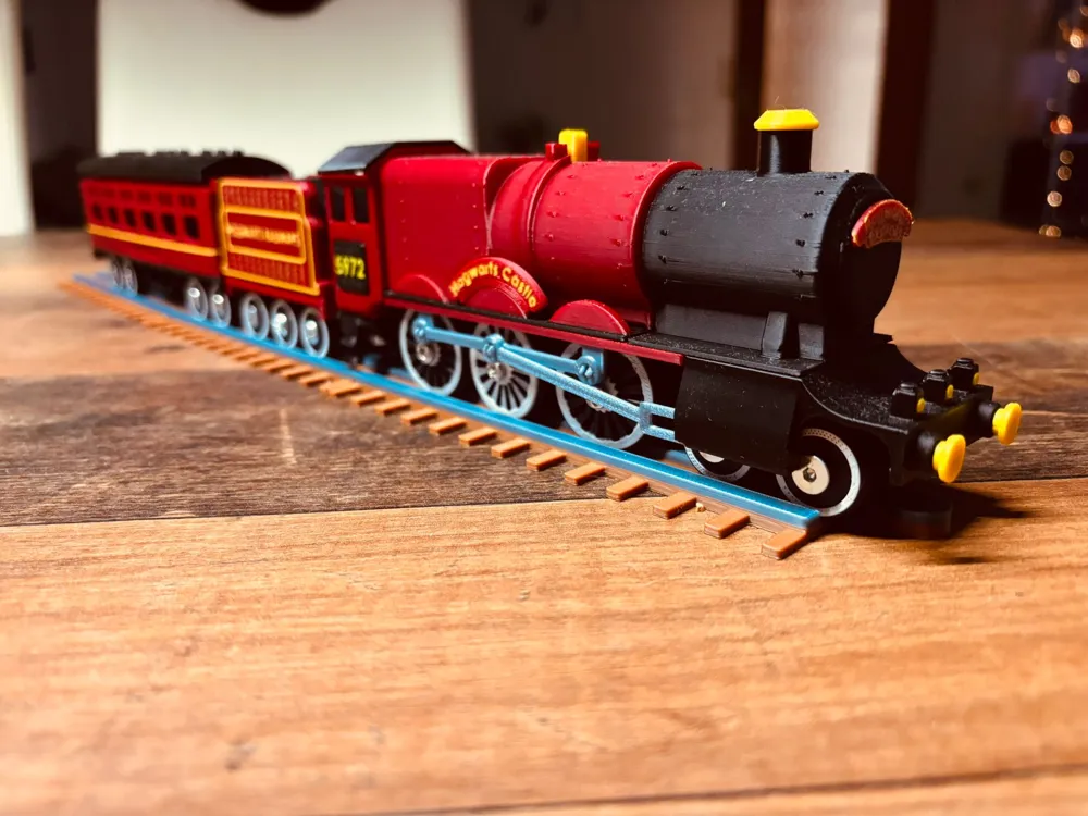 Hogwarts Express for Brio railway - Free 3D Print Model - MakerWorld