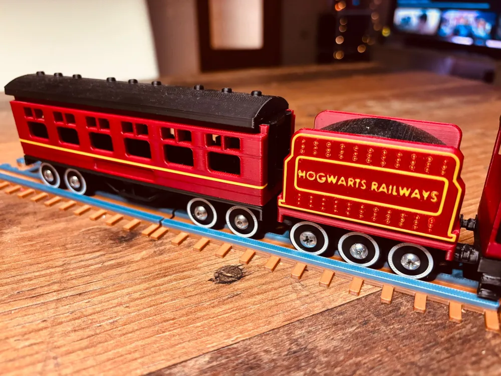 Hogwarts Express for Brio railway - Free 3D Print Model - MakerWorld