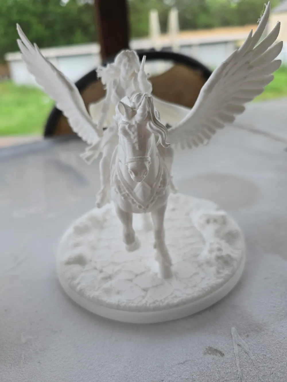 Woman on Unicorn - Free 3D Print Model - MakerWorld
