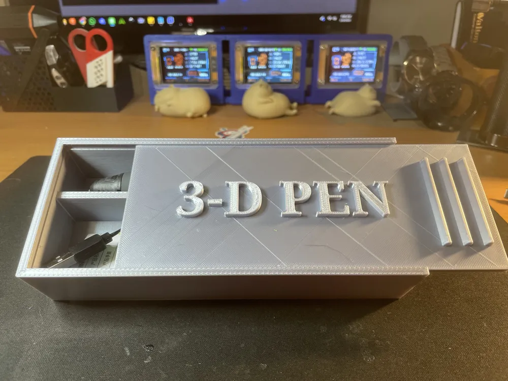 simple 3D Pen Box - Free 3D Print Model - MakerWorld
