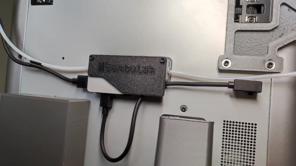 BAMBU LAB P1P - P1S - X1C -X1 - X1E AMS BUFFER COVER MIRRORED WITH ...