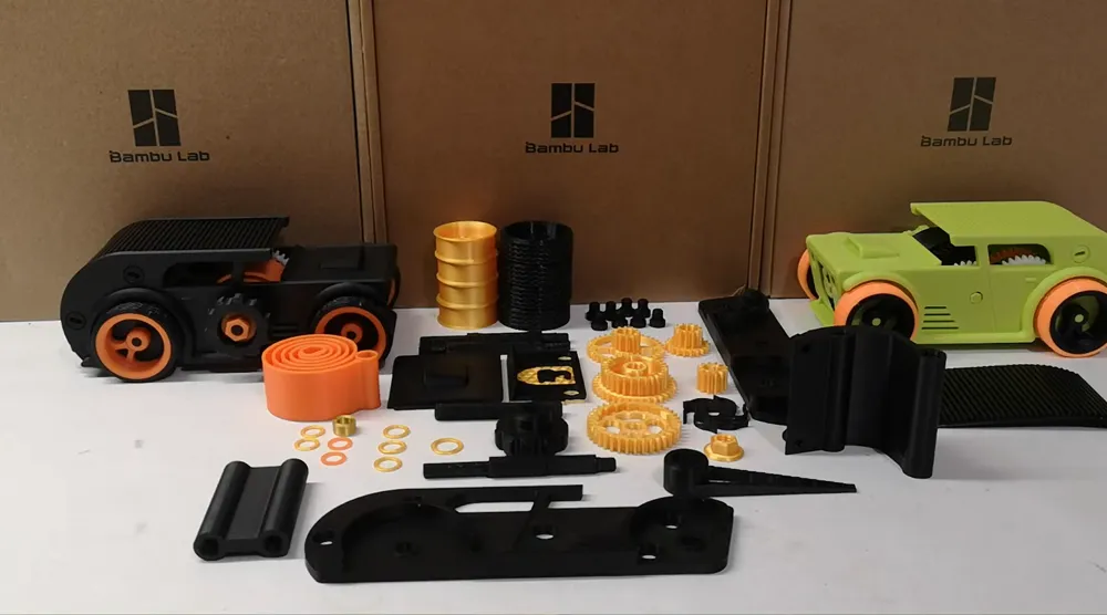 Voiture à ressort - Hot Rod - Wind-up mechanism - Modèle d'Impression ...