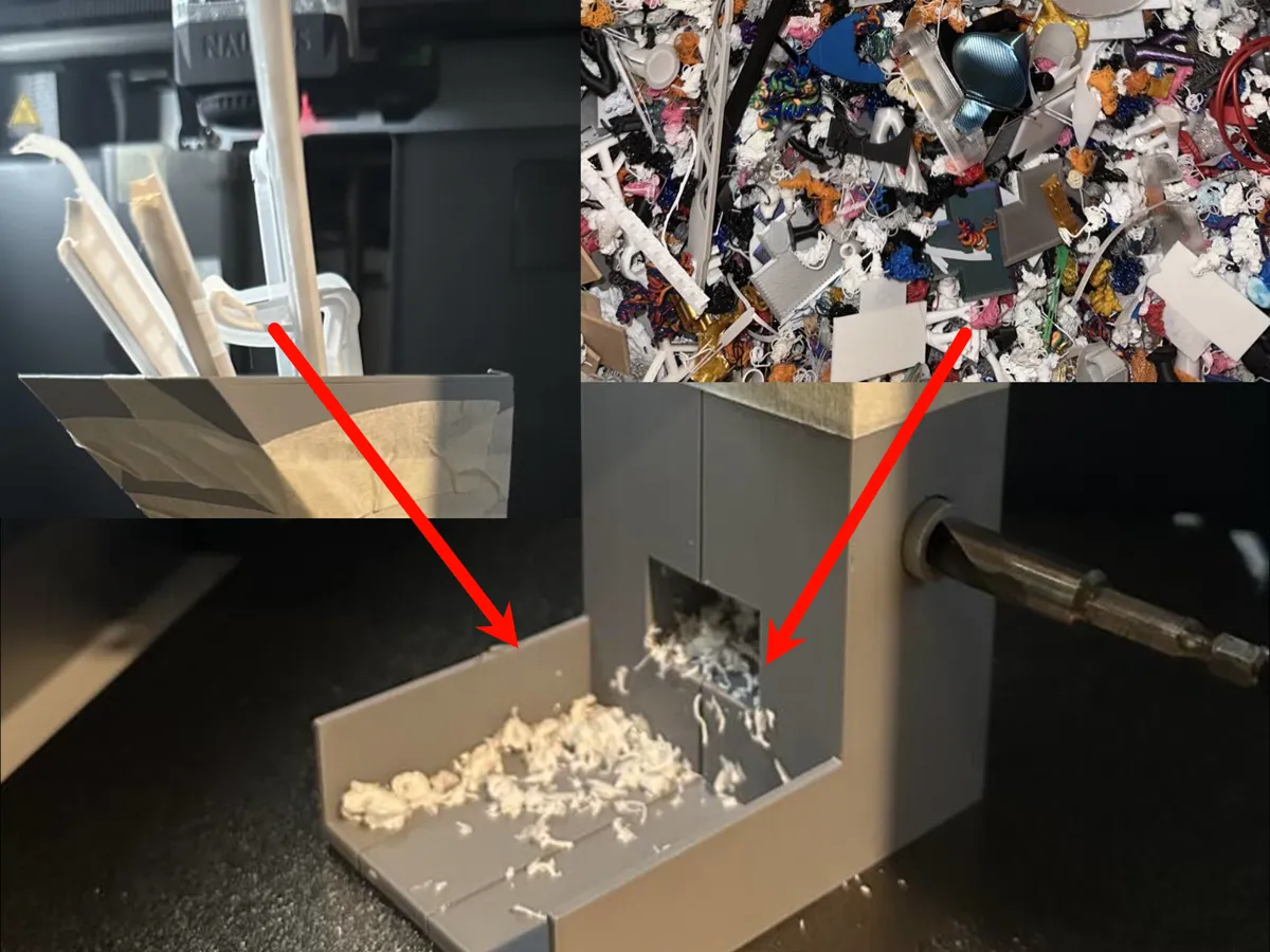 scrap Shredder blender - Free 3D Print Model - MakerWorld