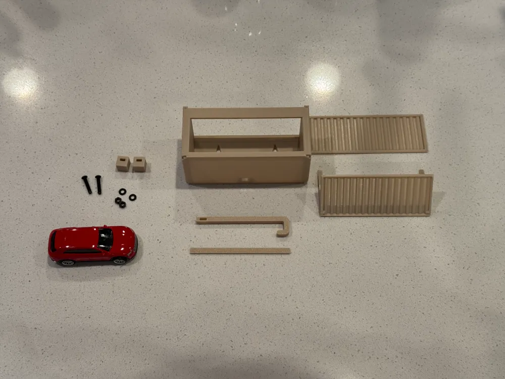 Hot Wheels Car Key Holder Container - Free 3D Print Model - MakerWorld