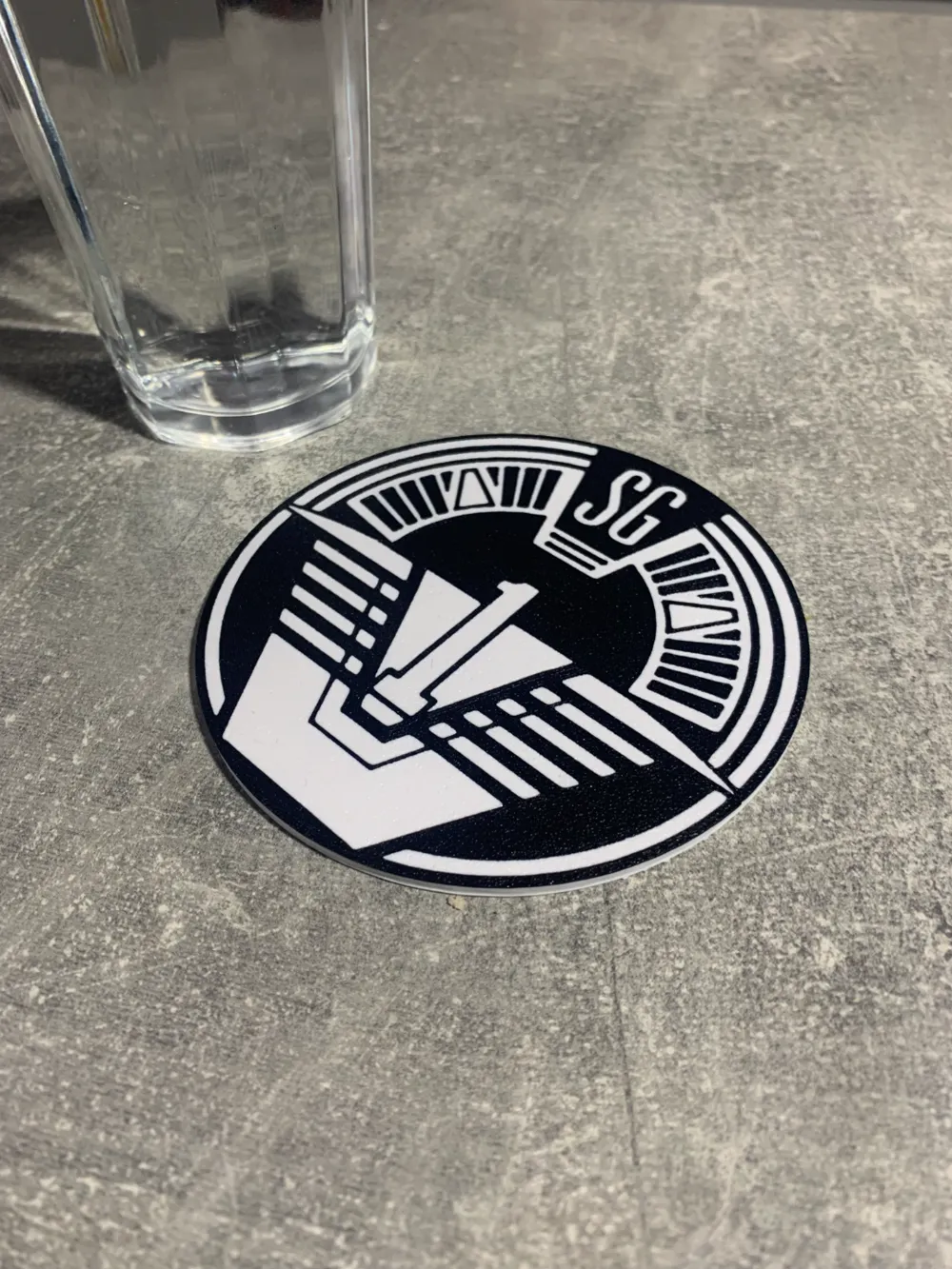 STARGATE SG1 COASTER by VM3D - MakerWorld