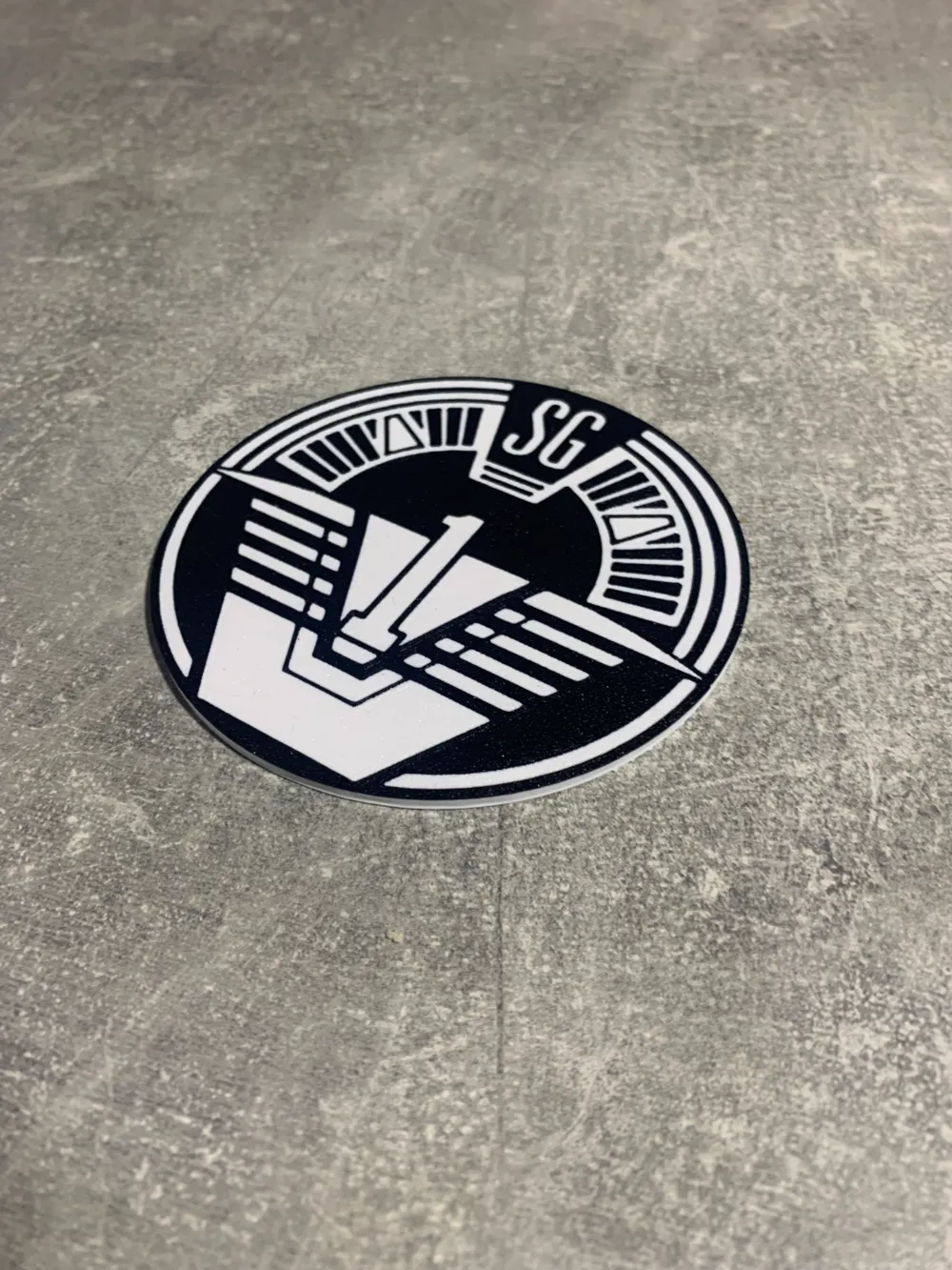 STARGATE SG1 COASTER by VM3D - MakerWorld