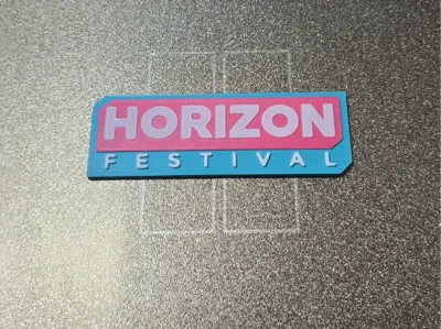 Logo del Festival di Forza Horizon 6 - Modello di stampa 3D gratuito ...