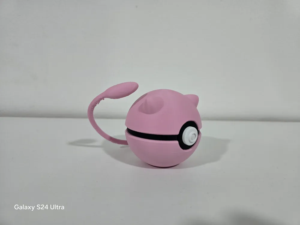 #0151 Mew Pokéball - Multipart AMS / no AMS by 3D Girl MakerWorld ...