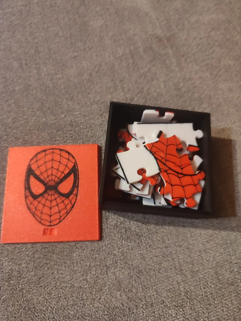 Spiderman Box (Puzzle) - Free 3D Print Model - MakerWorld