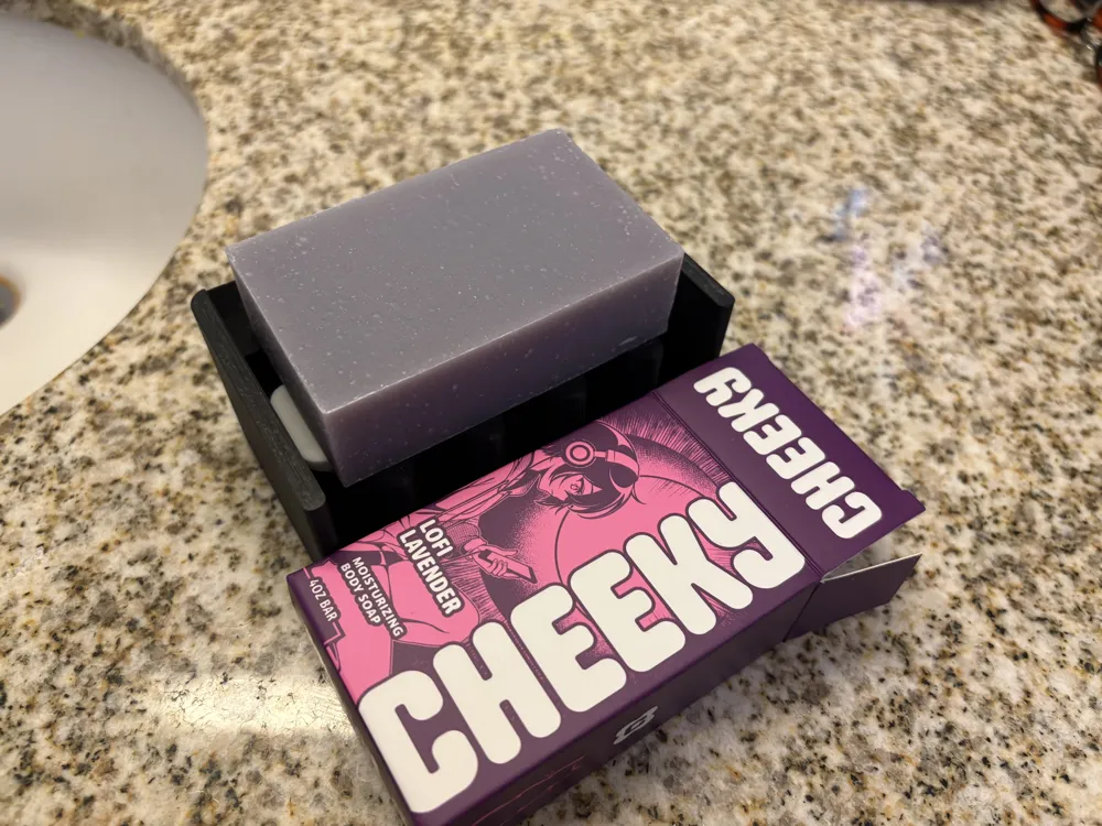 CHEEKY Soap Dish - The Perfect Perch! by gingersnap MakerWorld ...