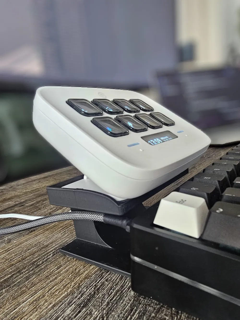 Stream Deck NEO Stand V2 — Support-Free - Free 3D Print Model - MakerWorld