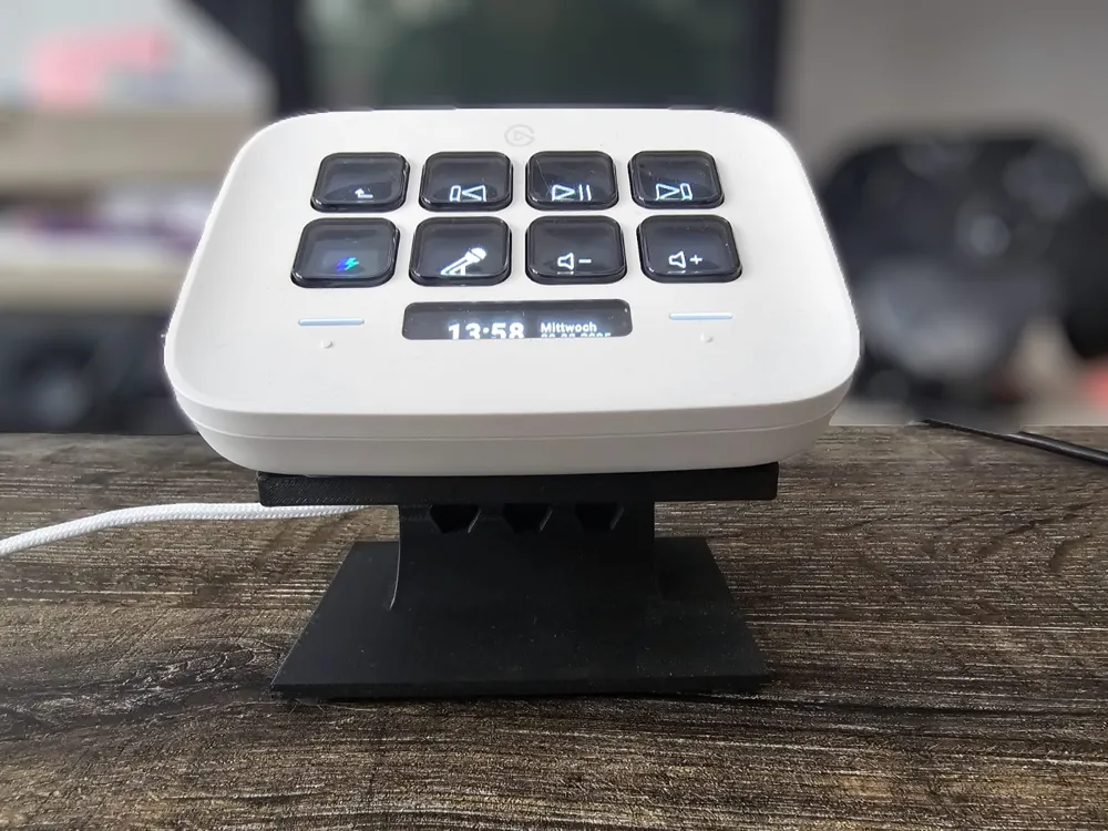 Stream Deck NEO Stand V2 — Support-Free - Free 3D Print Model - MakerWorld