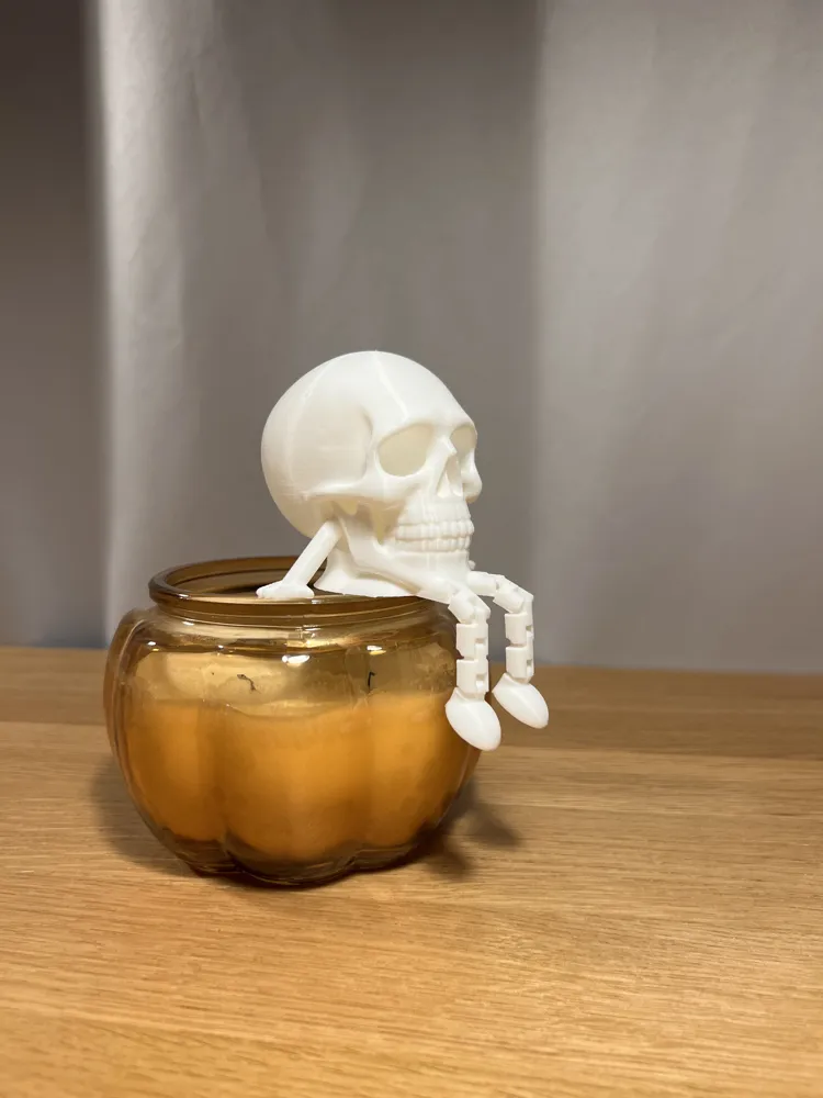 Articulated Skull Buddy by fifindr MakerWorld: Download Free 3D Models