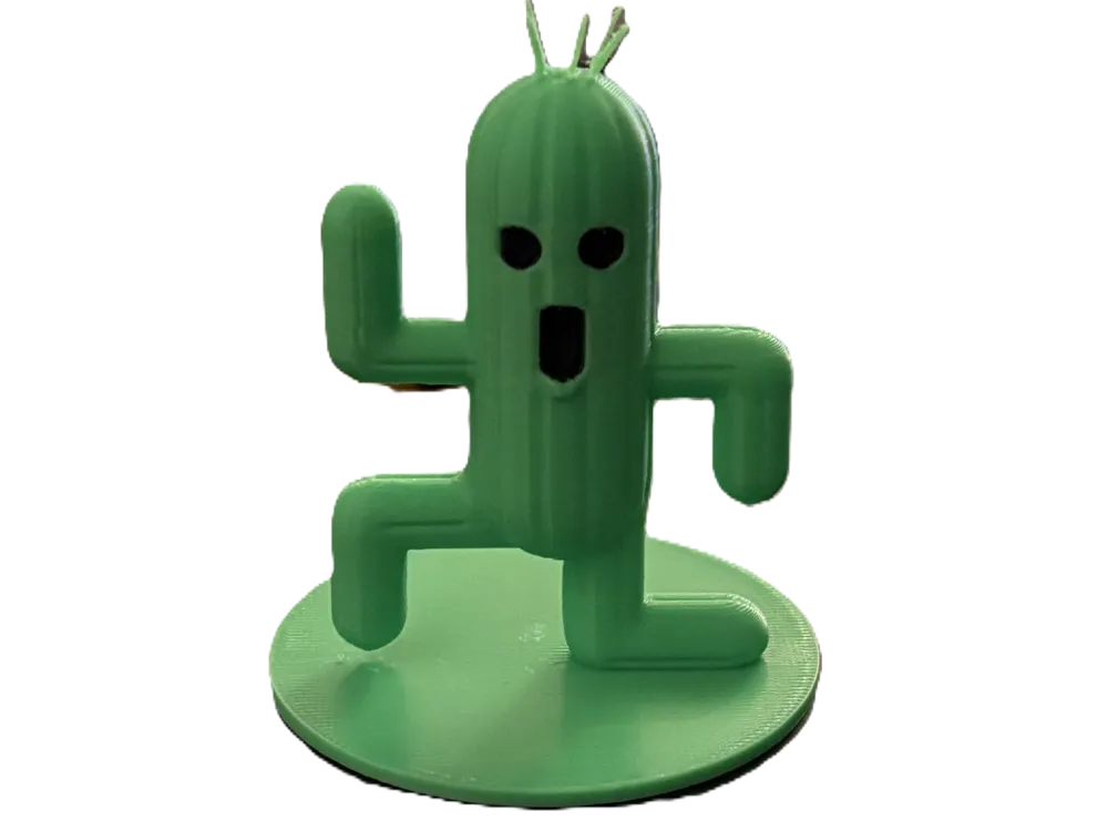 Final Fantasy 7 Cactuar Statue by Enigmafaxx - MakerWorld