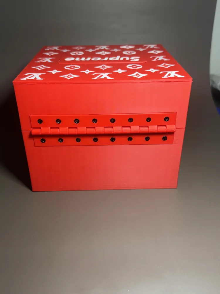 Louis Vuitton x Supreme Storage Box - NO AMS by JDESIGNZ MakerWorld ...