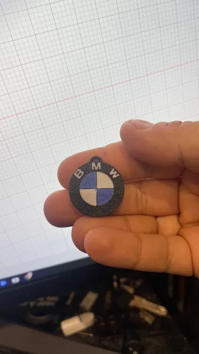 BMW Keychain logo by Tala16 - MakerWorld