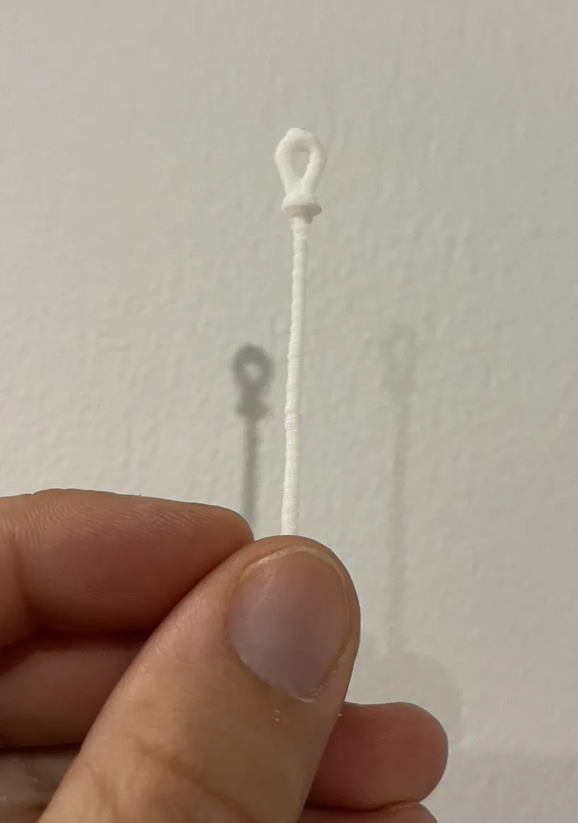 Rope with Bowline Knot - Free 3D Print Model - MakerWorld