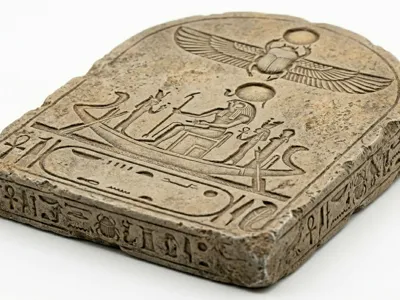 Egyptian stone tablet - Free 3D Print Model - MakerWorld