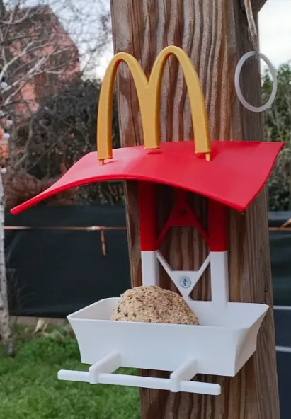Mc Donald's Bird feeder by Terminatordeux - MakerWorld