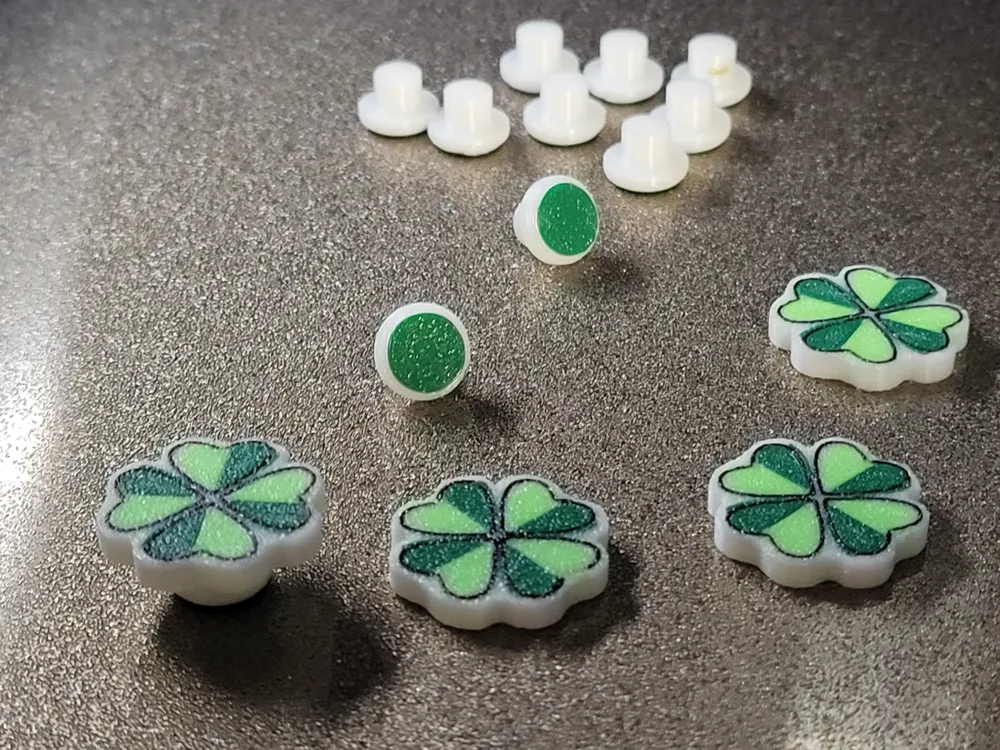 Crocs Jibbitz, Lucky Clover by kabendesign - MakerWorld