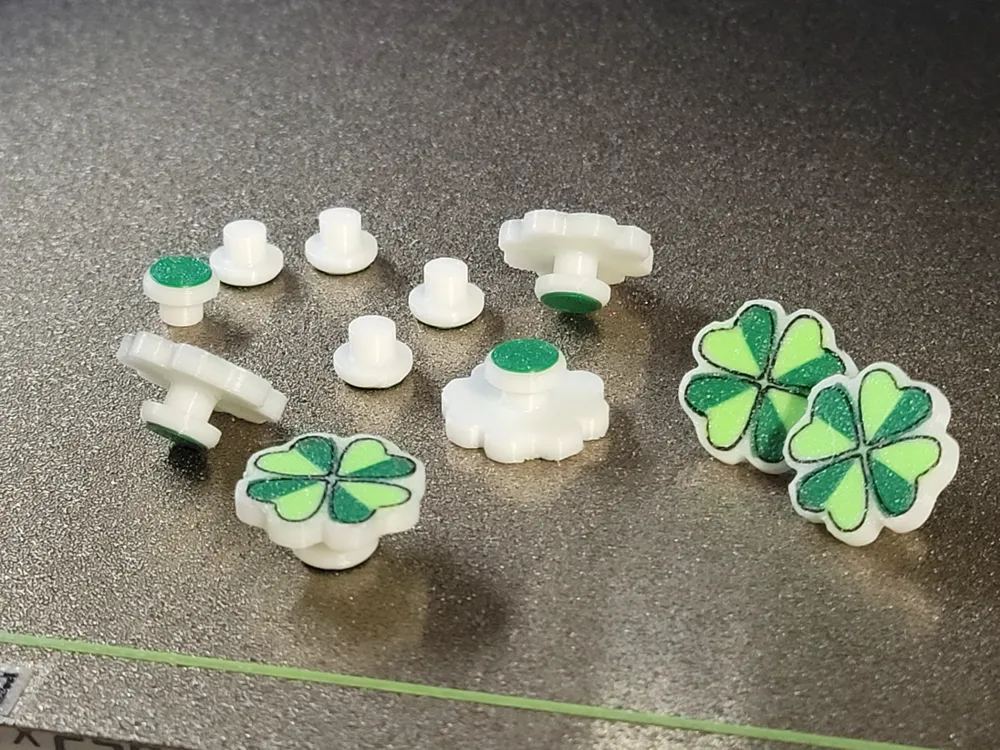 Crocs Jibbitz, Lucky Clover by kabendesign - MakerWorld