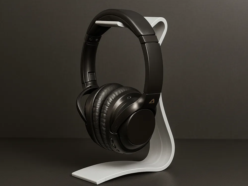 Simple Headphone Stand - Free 3D Print Model - MakerWorld