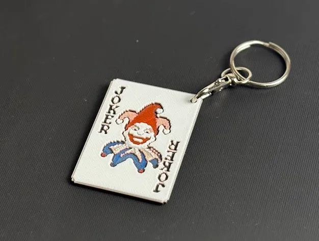 Balatro mini card with keychain hole by kyan - MakerWorld