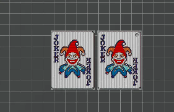 Balatro mini card with keychain hole by kyan - MakerWorld