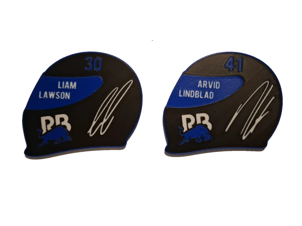 F1 Decorative Magnetic Helmets – 2026 Season - Free 3D Print Model ...